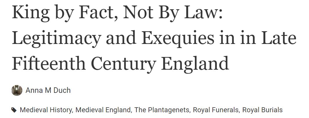 Was Richard III king by fact or by law….? – The New Murrey and Blue blog