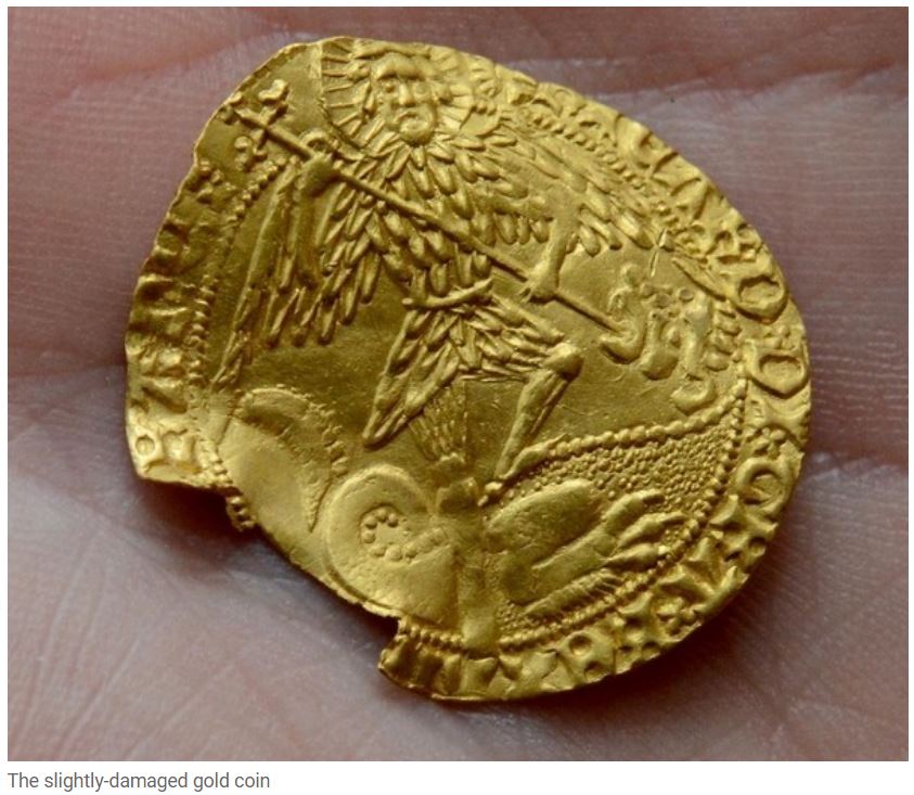 Try, try and try again – and unearth a Richard III full gold angel ...