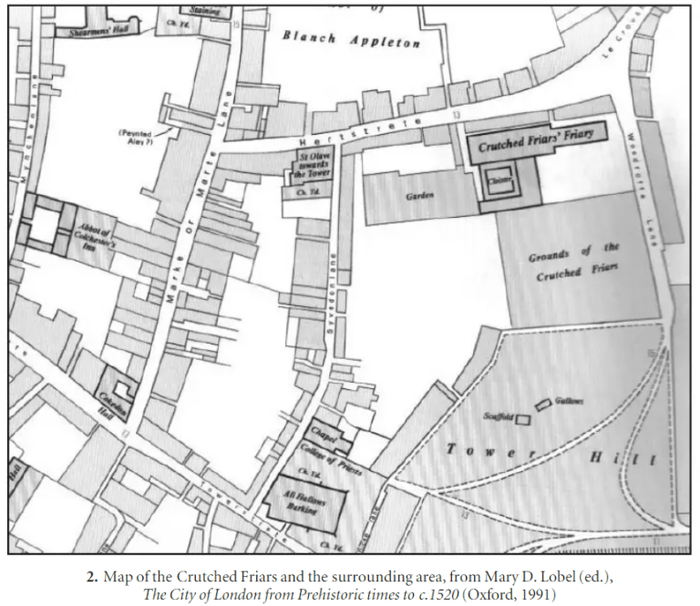 The story of the Crutched Friars in London…. – The New Murrey and Blue blog