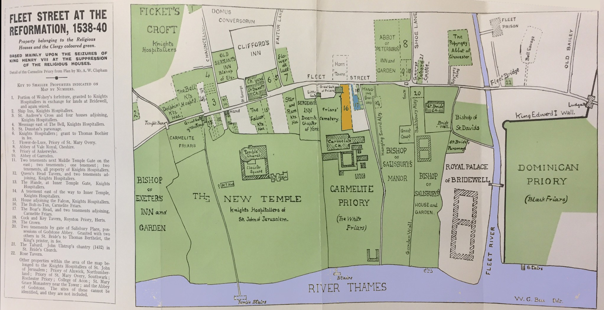 The White Friars of Farringdon Without and their property in Fleet ...