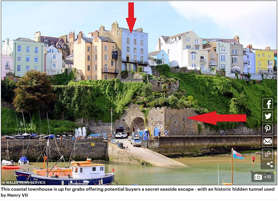 Tenby house with a dubious Tudor record…. – The New Murrey and Blue blog