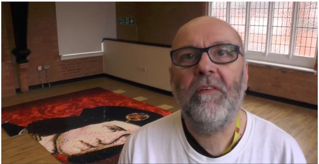 A portrait of Richard in Lego….! – The New Murrey and Blue blog