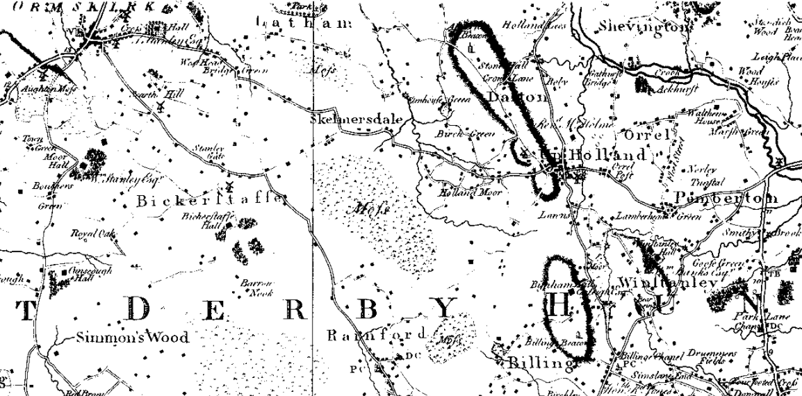 Old maps of Lancashire…. – The New Murrey and Blue blog
