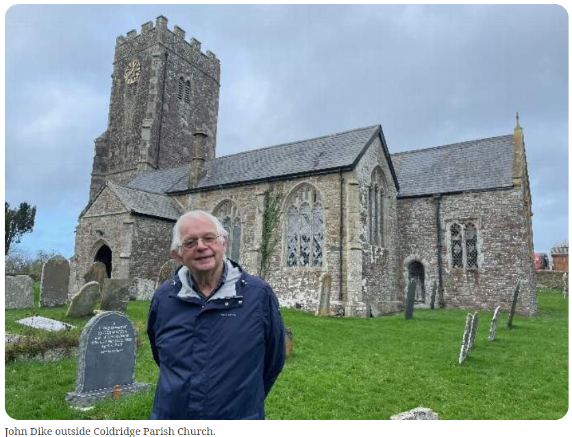 The Edward V Window at Coldridge church is to be re-dedicated by the ...